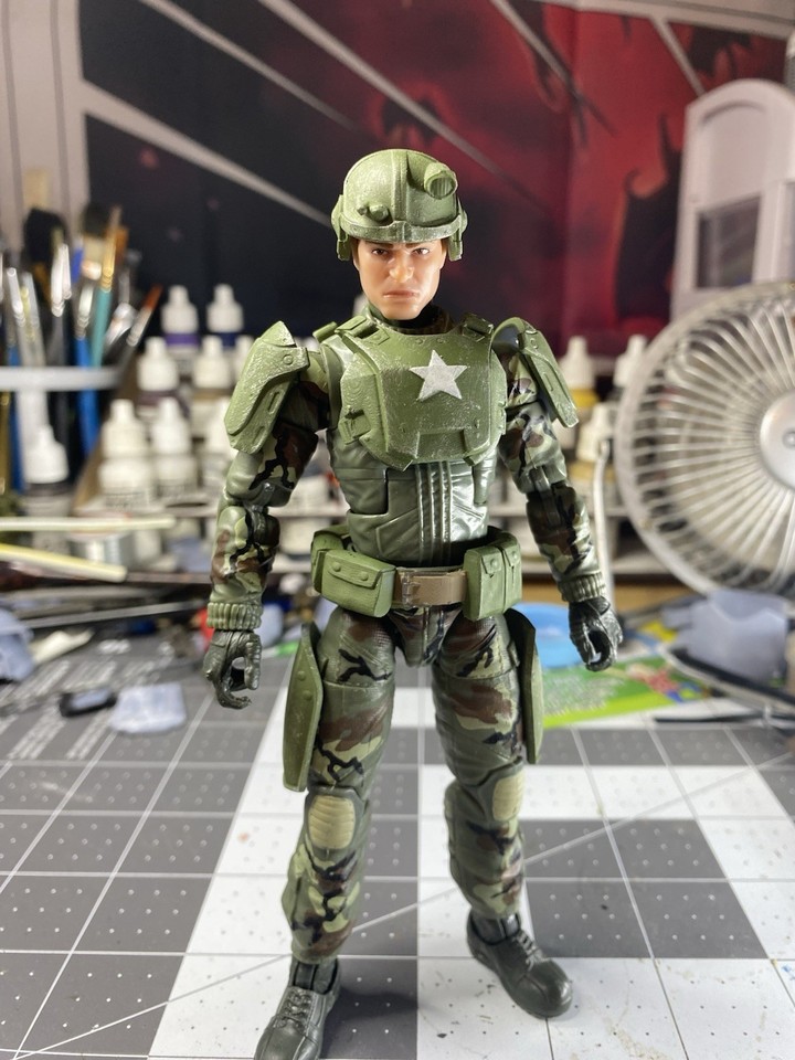 Custom 1/12 Scale Fallout 4 U.S. Soldier | eBay