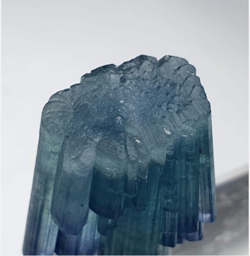 Beautiful Purple Cap Indicolite Color Tourmaline Stepwise Dt Crystal | eBay