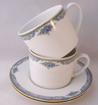 Christopher Stuart Marquesa 2 Cup & Saucer Sets Mikasa Fine China ...