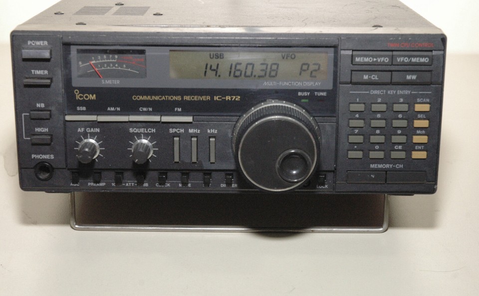 ICOM IC-R72 HF Receiver 30KHz-30MHz | eBay