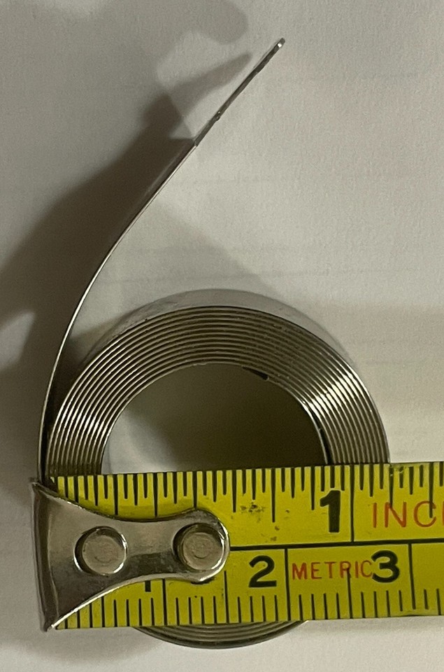 SASH WINDOW COIL COUNTER BALANCE CONSTANT FORCE SPRING 5 LBS 1/2" X 35 ...