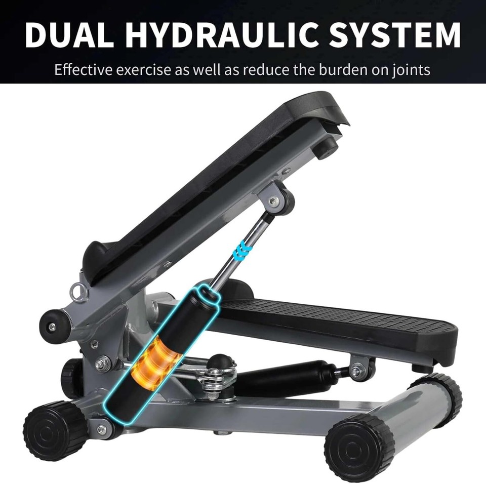 Sparta Mini Stepper Exercise Machine – Compact Fitness Stepper with LCD ...