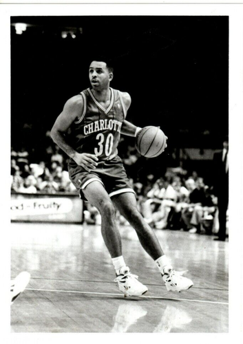 2-5x7 TYPE 1 PHOTOS by JEFF FISHBEIN & CLAY SHAW of CHARLOTTE HORNETS ...
