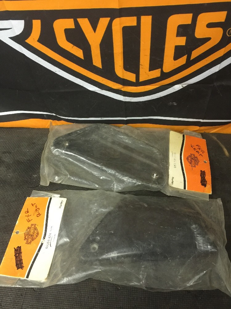 NOS HARLEY FXR FXRT Fxrt Sport Glide FXRs Fxrp Side Covers 66351-82A ...