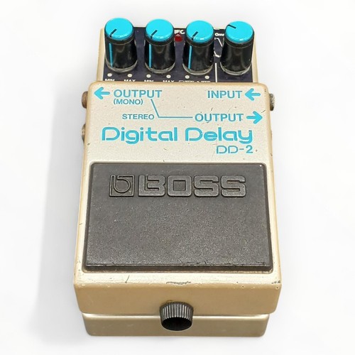 BOSS DD-2 Digital Delay Pedal Tested & Works 3927 | eBay