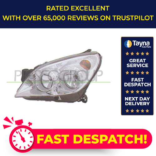 Headlight Headlamp Right OP4144903 Prasco 1216660 Genuine Top Quality ...