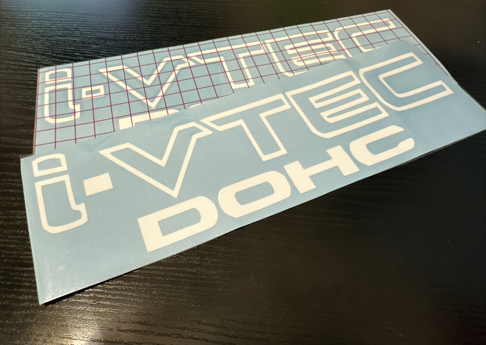 I-VTEC SOHC 12" (2-Pack) Vinyl Decal Vtec Sticker fits Honda Civic Si ...