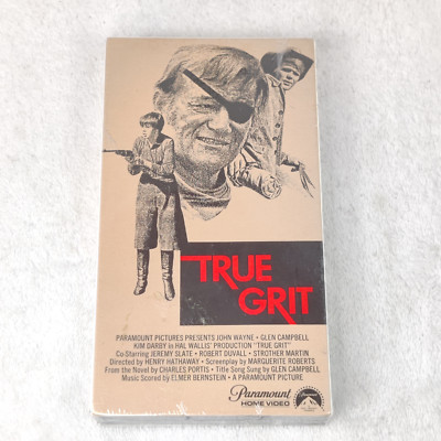 1979 true grit john wayne vhs sealed movie | eBay