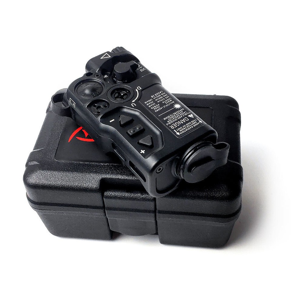 RAID-X IR Red/Green Dot Laser Aiming Sight Adjustable Weapon Flashlight ...