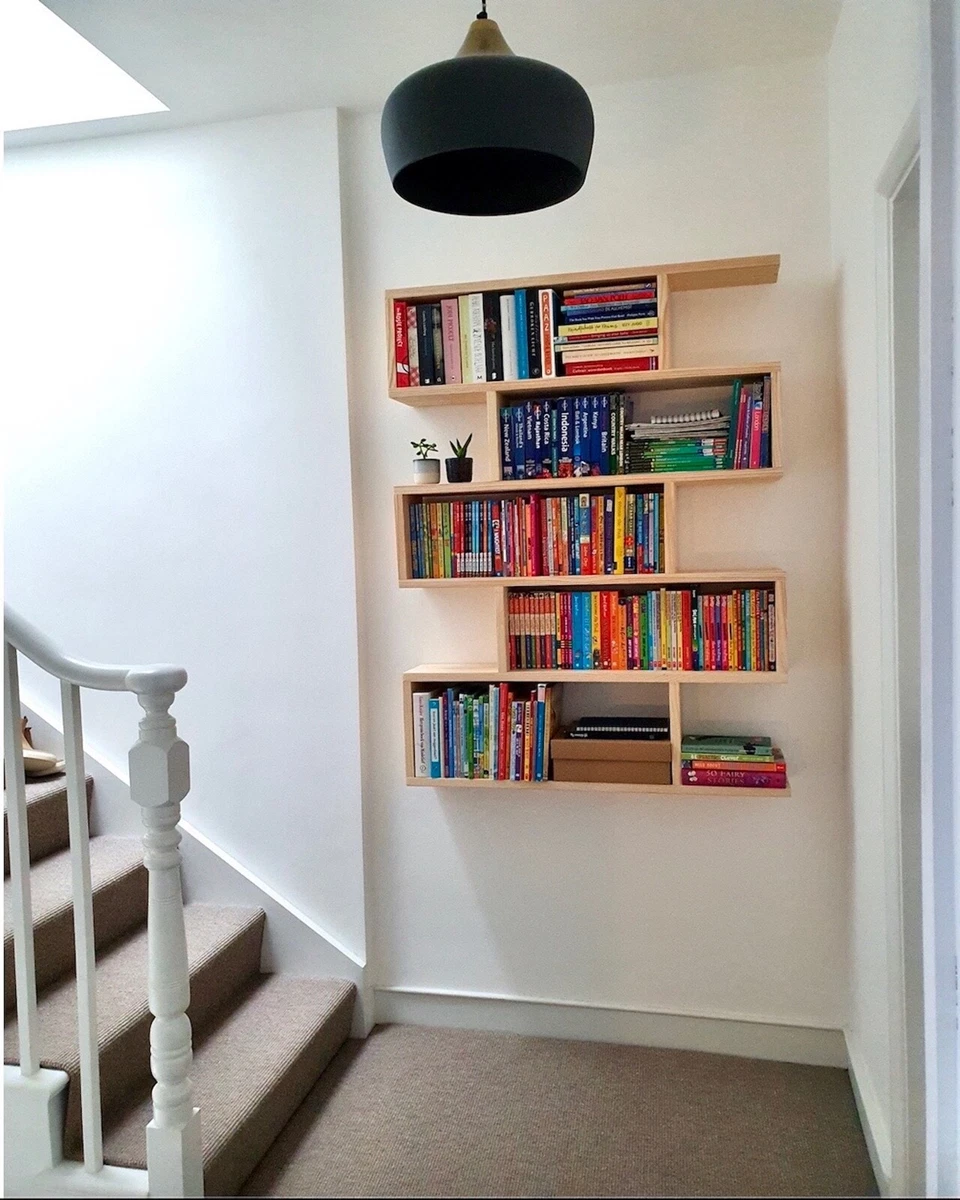 DIY Slat Wall BookShelves XO My Home, 55% OFF