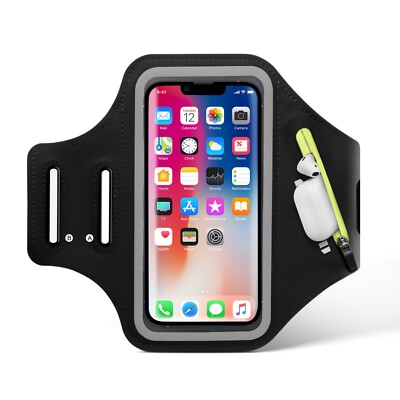 Cell Phone Sports Arm Band Phone Holder Running Jogging Workout Gym ...
