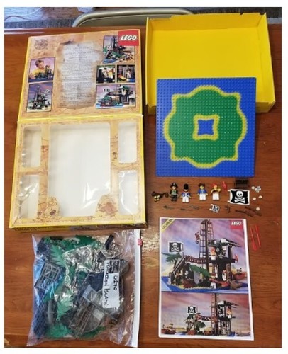 LEGO 6270 Pirates: Forbidden Island 100% Complete Set + Box ...