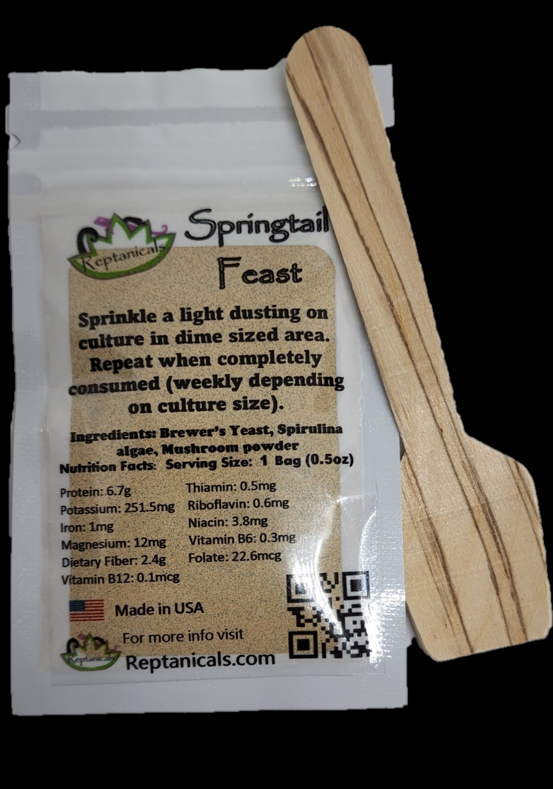 400 Tropical White Springtails 8oz Culture Live Vivarium Clean-up Crew ...