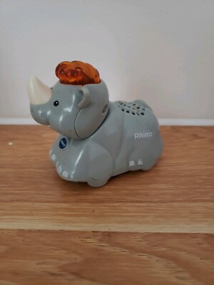 VTech Go! Go! Smart Animals Rhino Talking Light Up Musical | eBay
