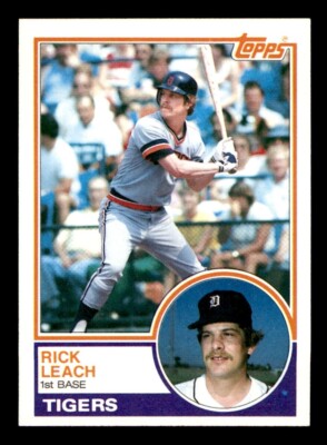 1983 Topps Baseball #147 Rick Leach EX/MT or Better *aa1 | eBay