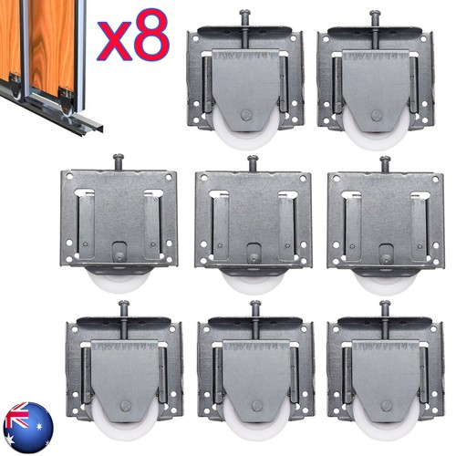 x8 - Sliding Wardrobe Robe Door Rollers Wheels Stegbar Mirror Cupboard ...