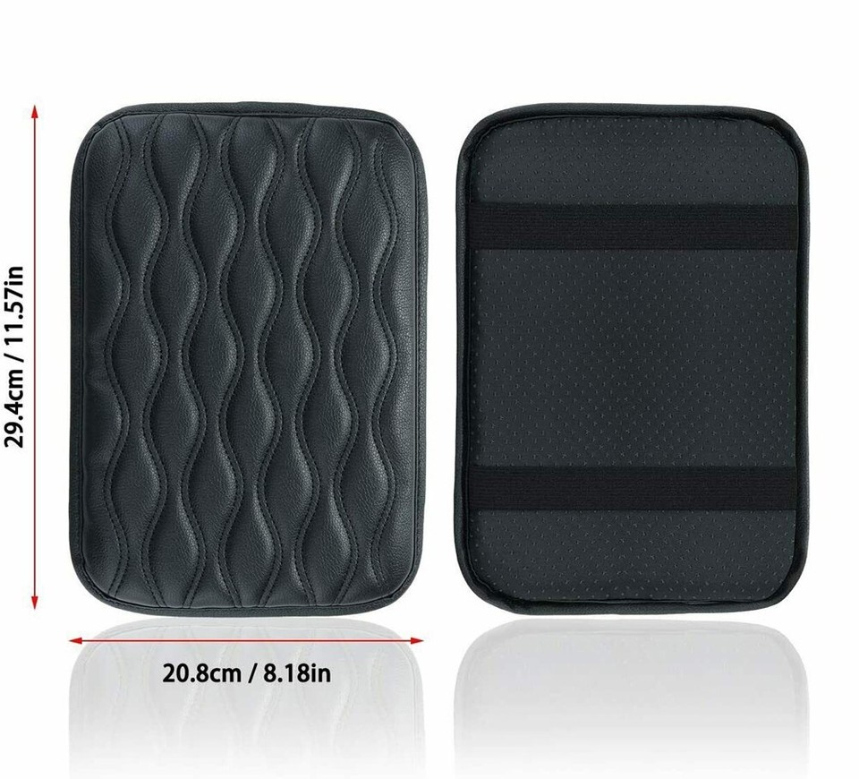 Fit Lexus Center Consoles Arm Rest Pad Leather Memory Foam Armrest Box ...