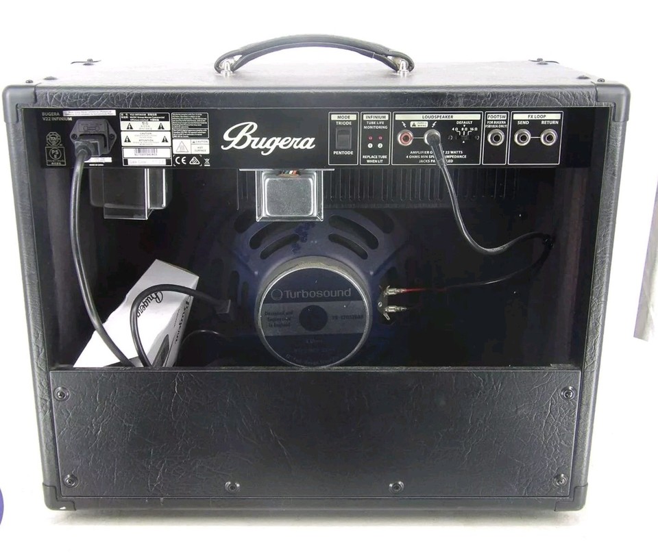 Bugera V22 Infinium 22W 1X12 All Tube Guitar Combo Amp | eBay