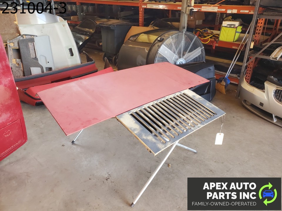 *LOCAL PICKUP* 1984 Pontiac Fiero ORIGINAL REAR DECK LID TRUNK HATCH ...