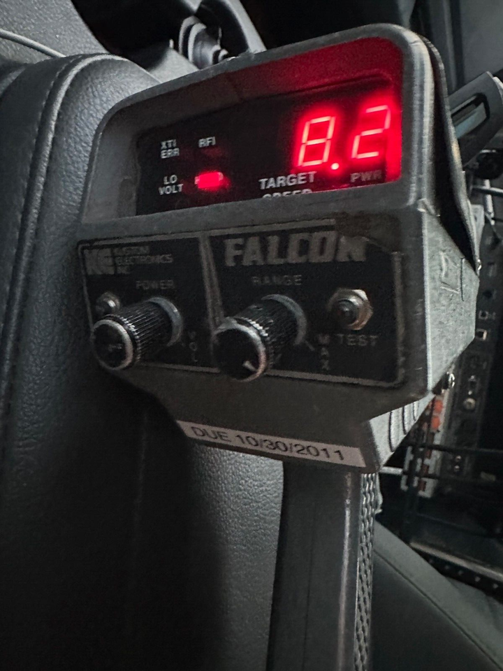 Kustom Signals Falcon Handheld Radar Gun Speed Detector 24.15 GHZ ...