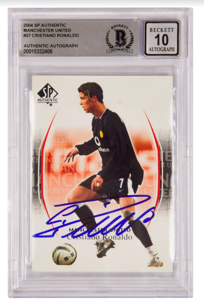 Cristiano Ronaldo Autographed Memorabilia | Signed Photo, Jersey ...