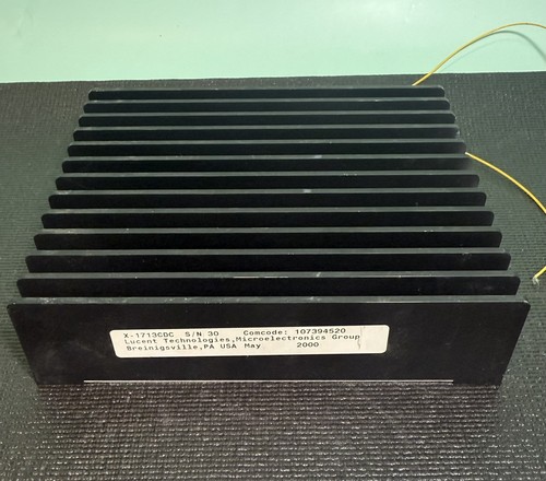 Lucent Tech Erbium Doped Fiber Amplifier X1713CDC Comcode 107394520 | eBay