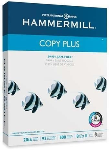 4 X Copy plus Multipurpose/Fax/Laser/Inkjet Printer Paper, Letter Size ...