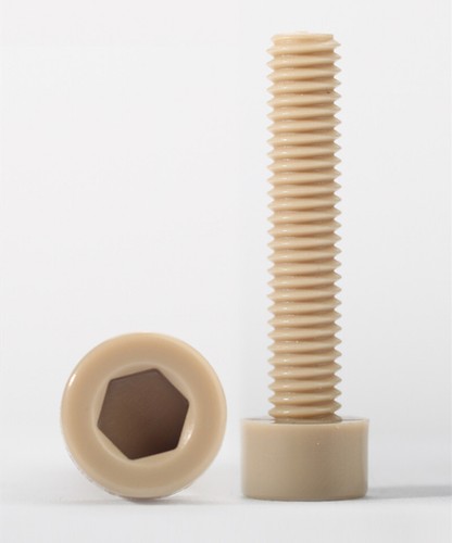 PEEK Plastic Hex Socket Bolts Cap Head Screws M2.5 M3 M4 M5 M6 M8 M10 ...