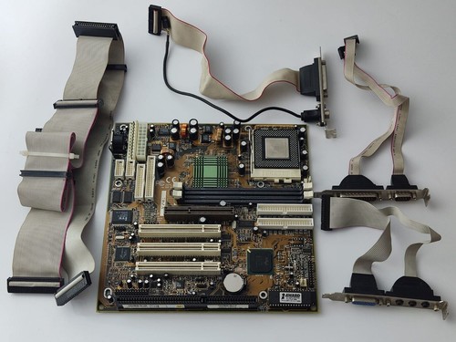 SuperPower SP-7BZA Intel 440ZX socket 370 AT + Son + Celeron 433 Mhz ...