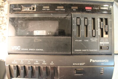 Panasonic Transcriber Dictation Machine Model RR-830 AS IS Parts NON ...
