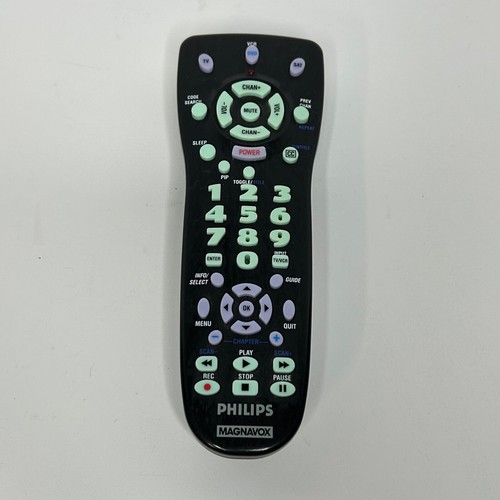 Philips Magnavox PM335B 3 Device Universal Remote Control For TV, DVD ...