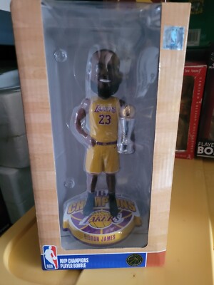 Lebron James Los Angeles Lakers 2020 Mvp Champions bobblehead NIB | eBay