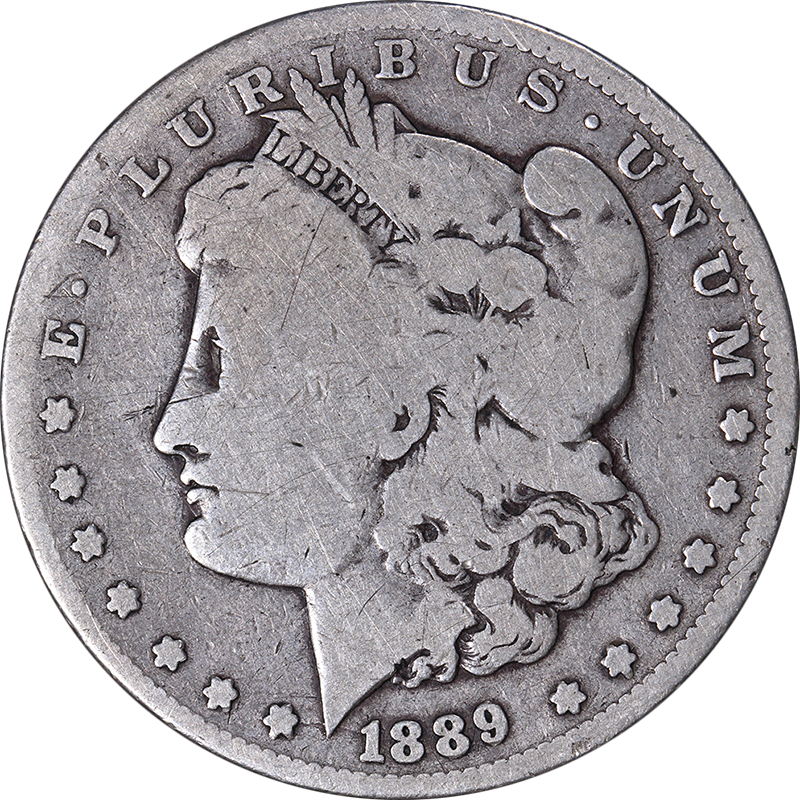 1889-CC Morgan Silver Dollar Nice G Key Date Nice Eye Appeal Nice Strike | eBay