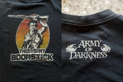 Army Of Darkness Boomstick Shirt Vintage 2005 Y2K Movie Film Ash Bruce ...