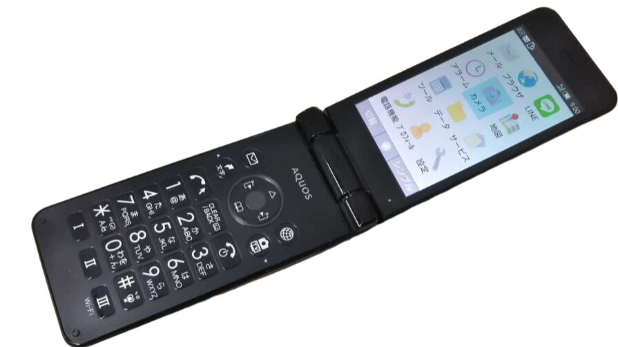 SHARP AQUOS Keitai 601SH Softbank Unlocked SIM Free 5 Color Free ...