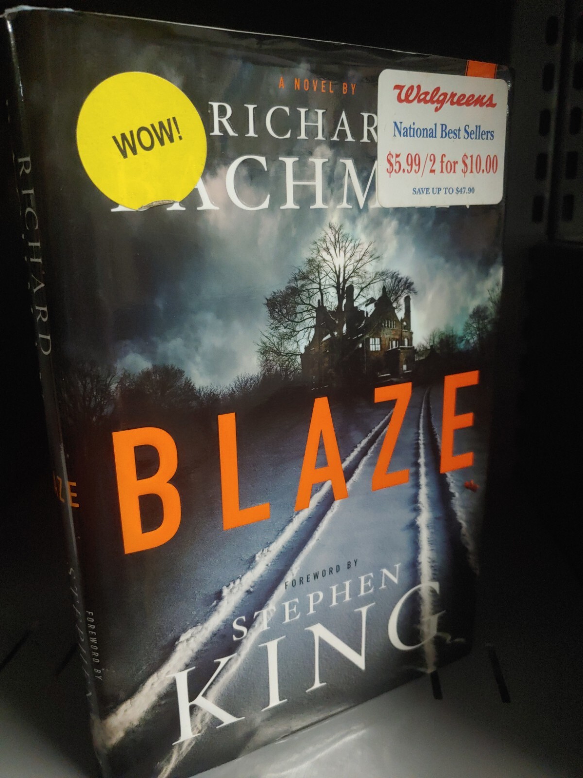Blaze Stephen King Hardcover Book DJ TRUE First Edition Bachman ...