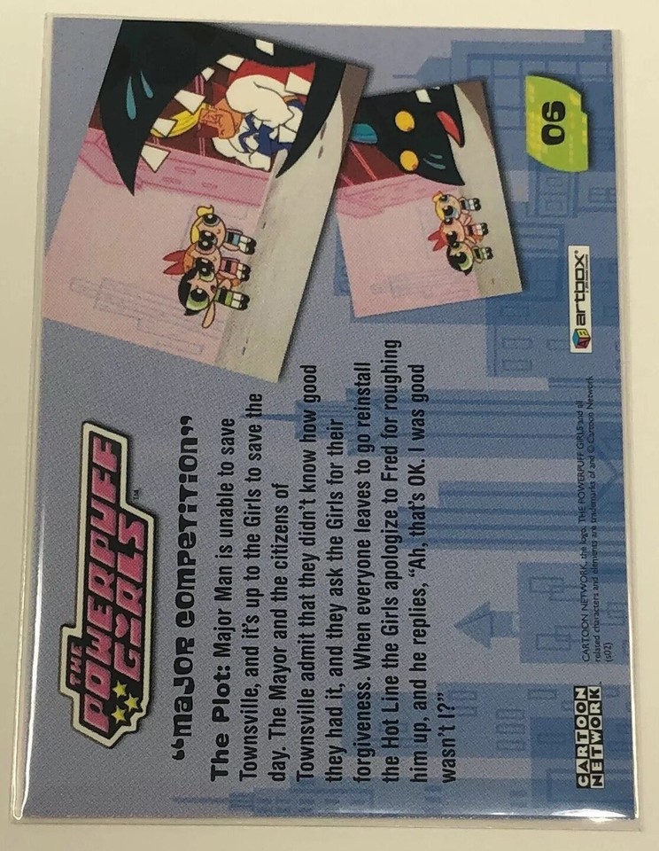 Powerpuff Girls Artbox Trading Card #06 | eBay