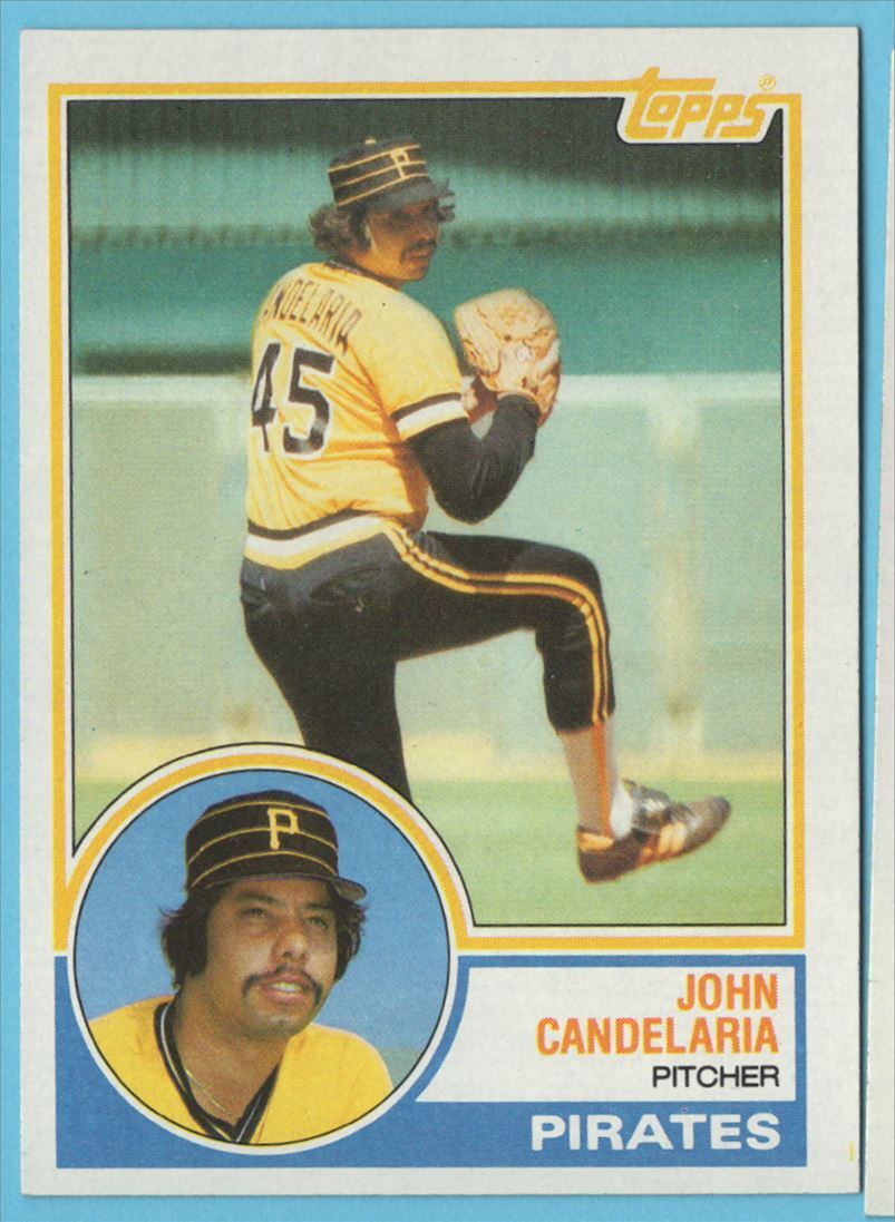 1983 Topps John Candelaria Pittsburgh Pirates #755 | eBay