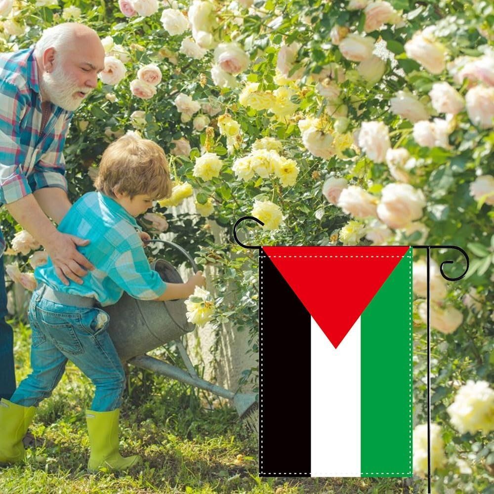 Double Sided Palestine Garden Flag Flag Of Palestinian Home House ...