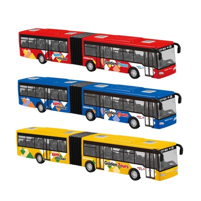 Simulation Transit Bus Model Pull Back Long Bus Model Two Section ...