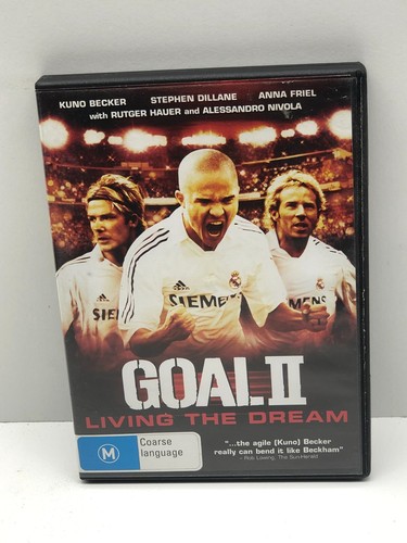 Goal II - Living the Dream (DVD, 2007) Very Good Condition Region 4 ...