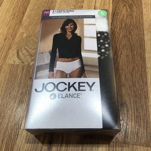 Vintage 2006 Jockey Elance Women's Size 8 Cotton Hipsters Underwear Panties-NIP | eBay