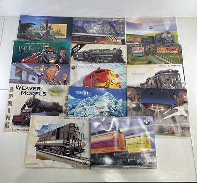 LOT OF LIONEL MODEL RAILROAD CATALOGS Signature Editions | eBay