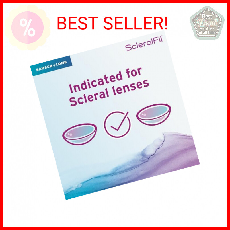 ScleralFil Saline Solution for Scleral, Soft, & Rigid Gas Permeable ...