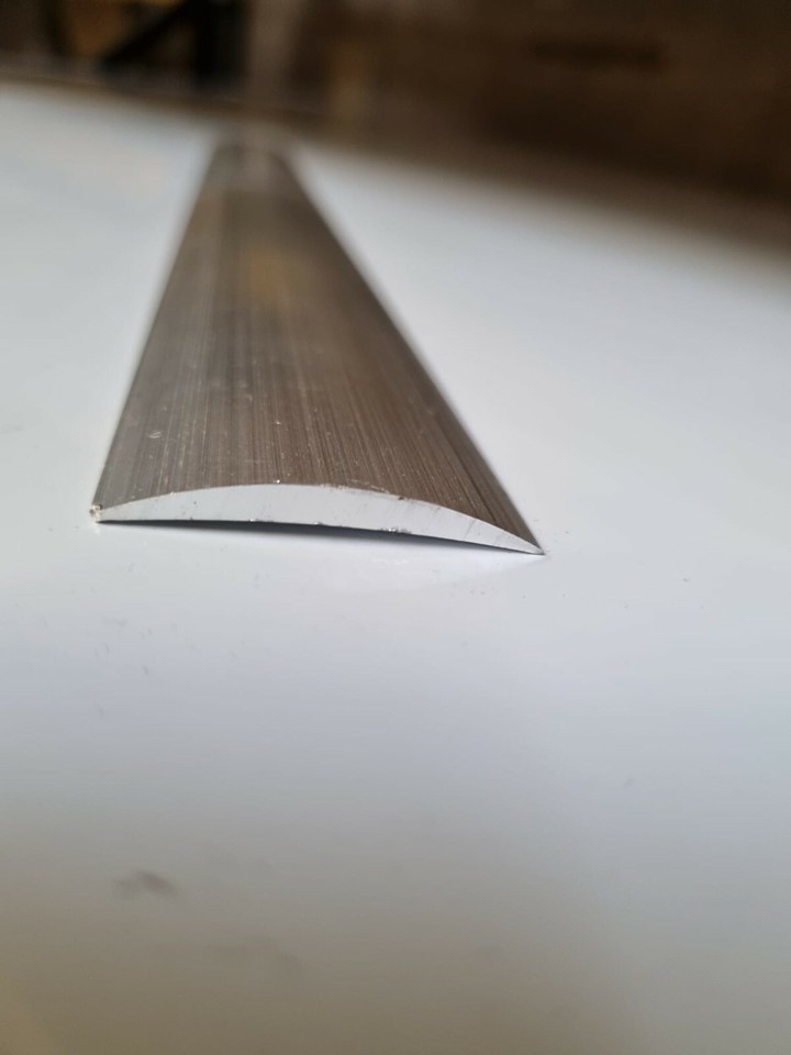 Aluminium Half Round Moulding Trim Edging Rounded Multiple Sizes Grade ...