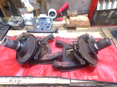 MG Midget, Sprite Front Disc Brake Wire Wheel Suspension, Original ...