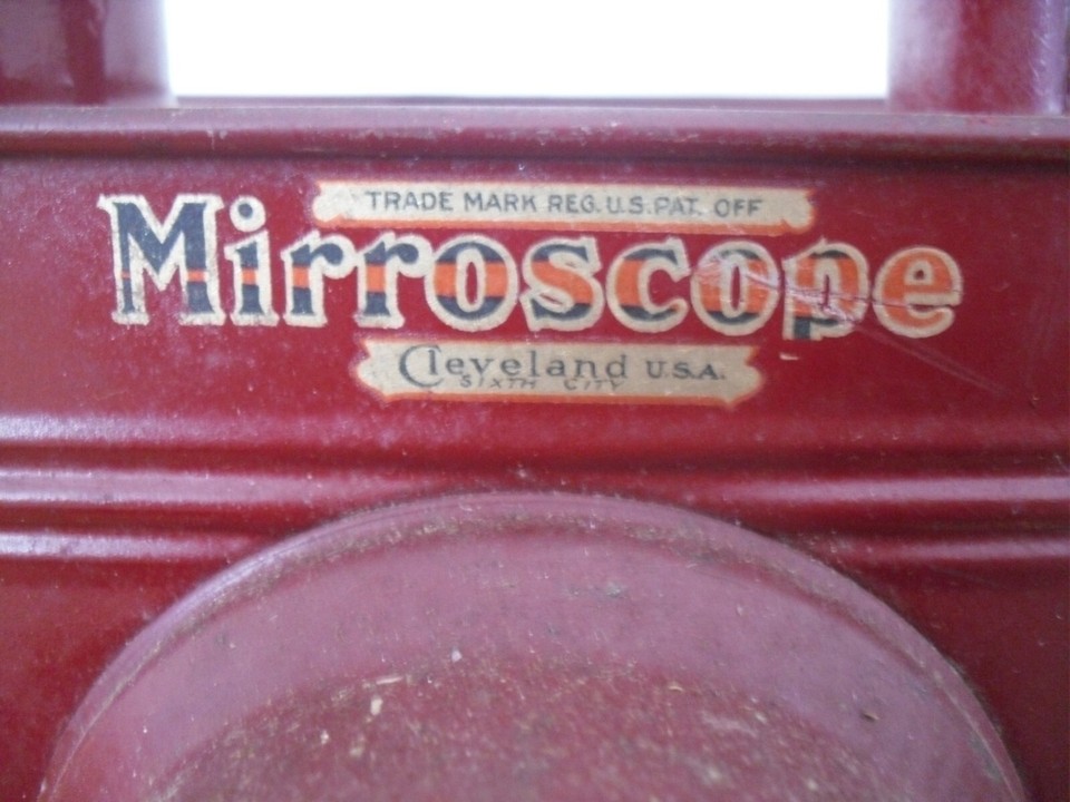 Antique Mirroscope Projector ~ cir. 1900s electric | eBay