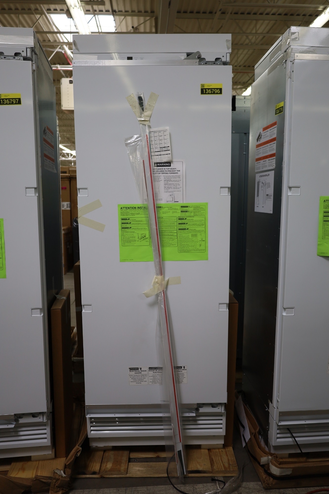 GE Monogram ZIR301NPNII 30" Panel Ready CD RH Column Refrigerator NOB ...