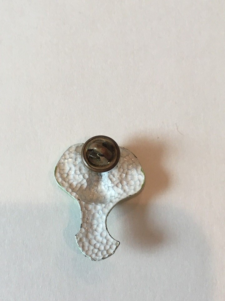 VTG E.T. ENAMEL LAPEL PIN RHINESTONE EYES MOVIE PIN EXTRA TERRESTRIAL ...