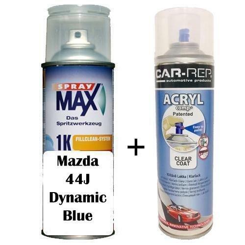 Auto Touch Up Paint Mazda 44J Dynamic Blue Plus 1k Clear Coat | eBay ...